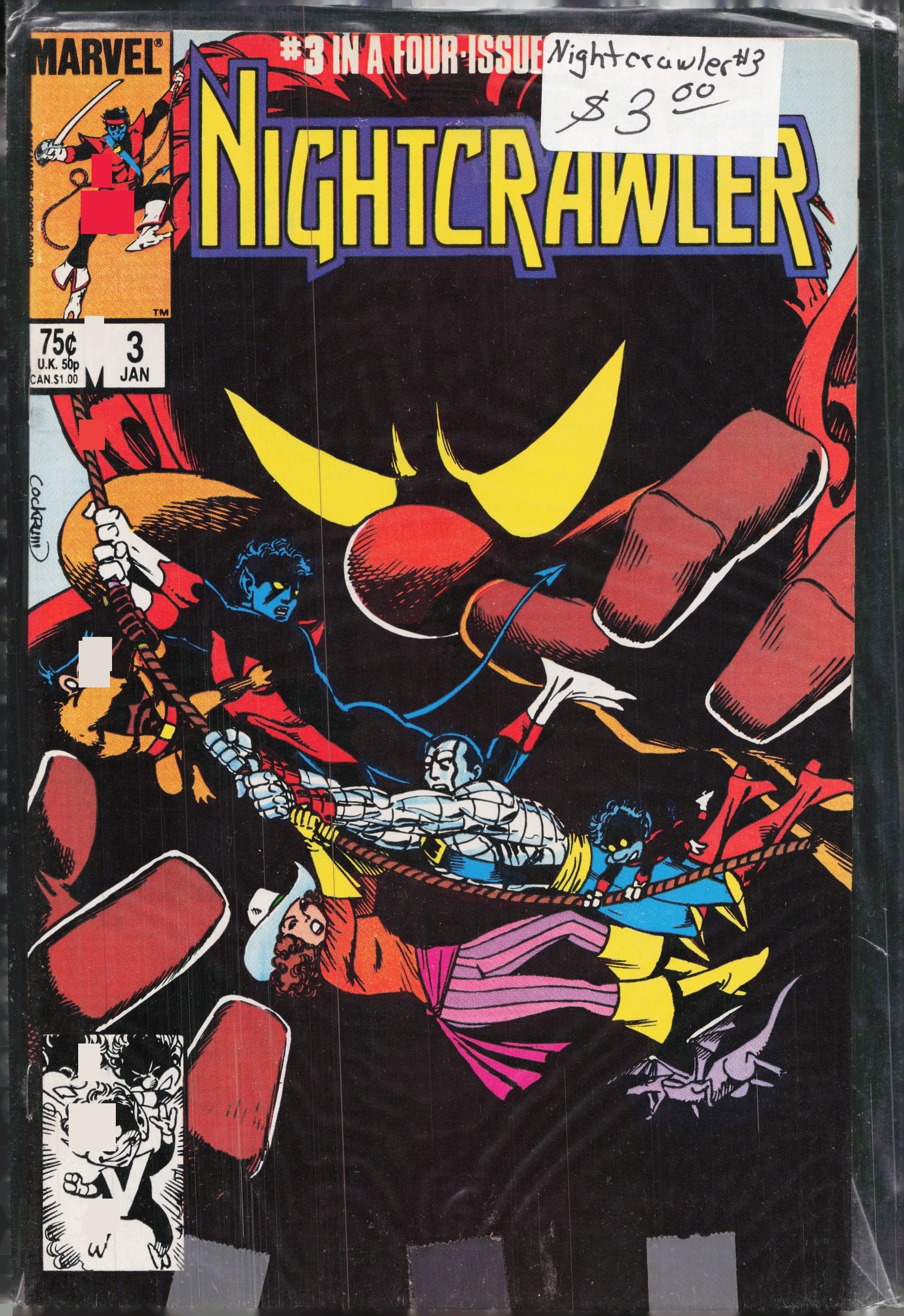 Nightcrawler #3 (1986) Nightcrawler | Comic Books - Copper Age, Marvel ...