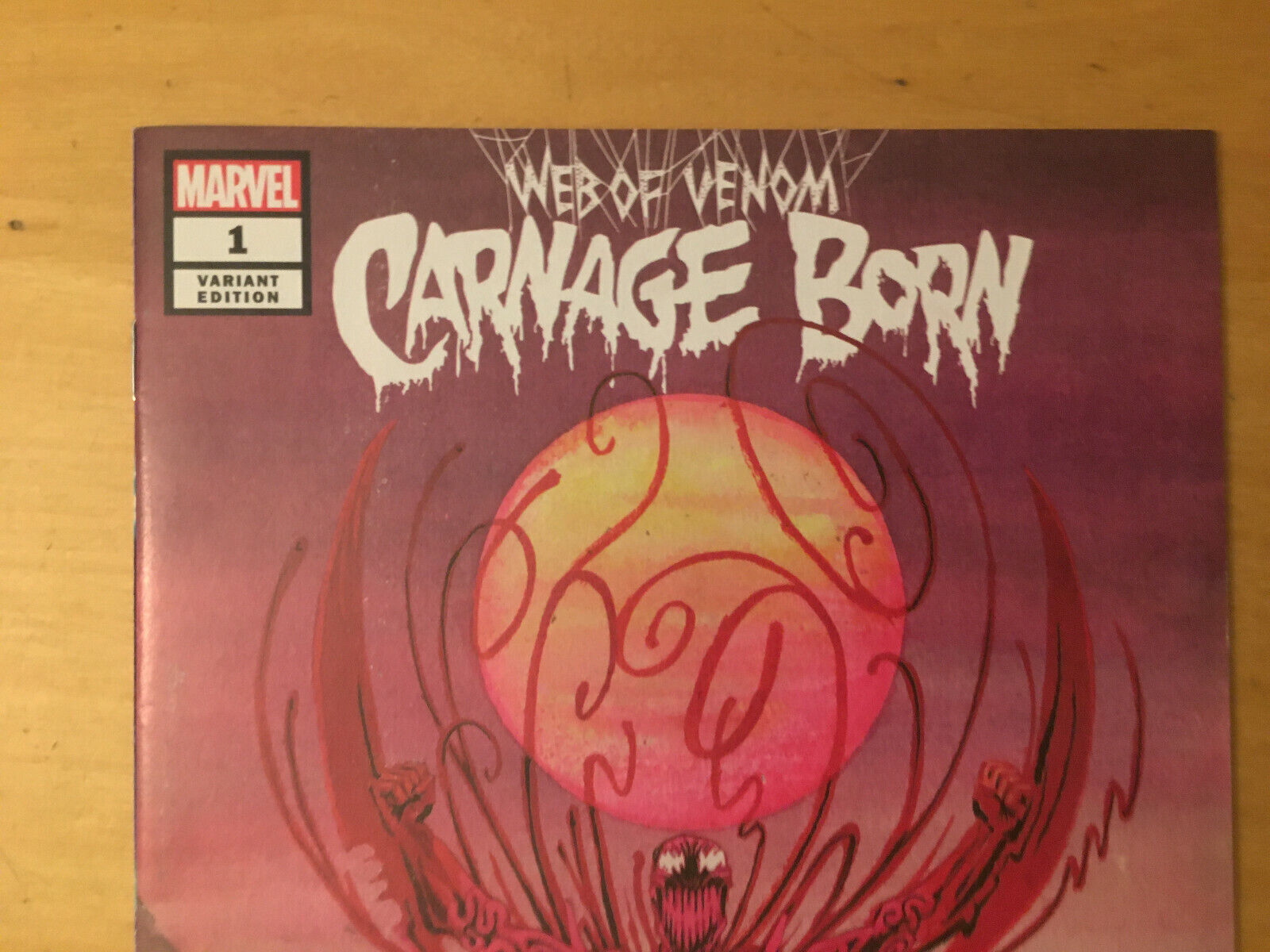 WEB of Venom Carnage Born 1 SEE Pics for Grades, 1st Print, Bederman ...
