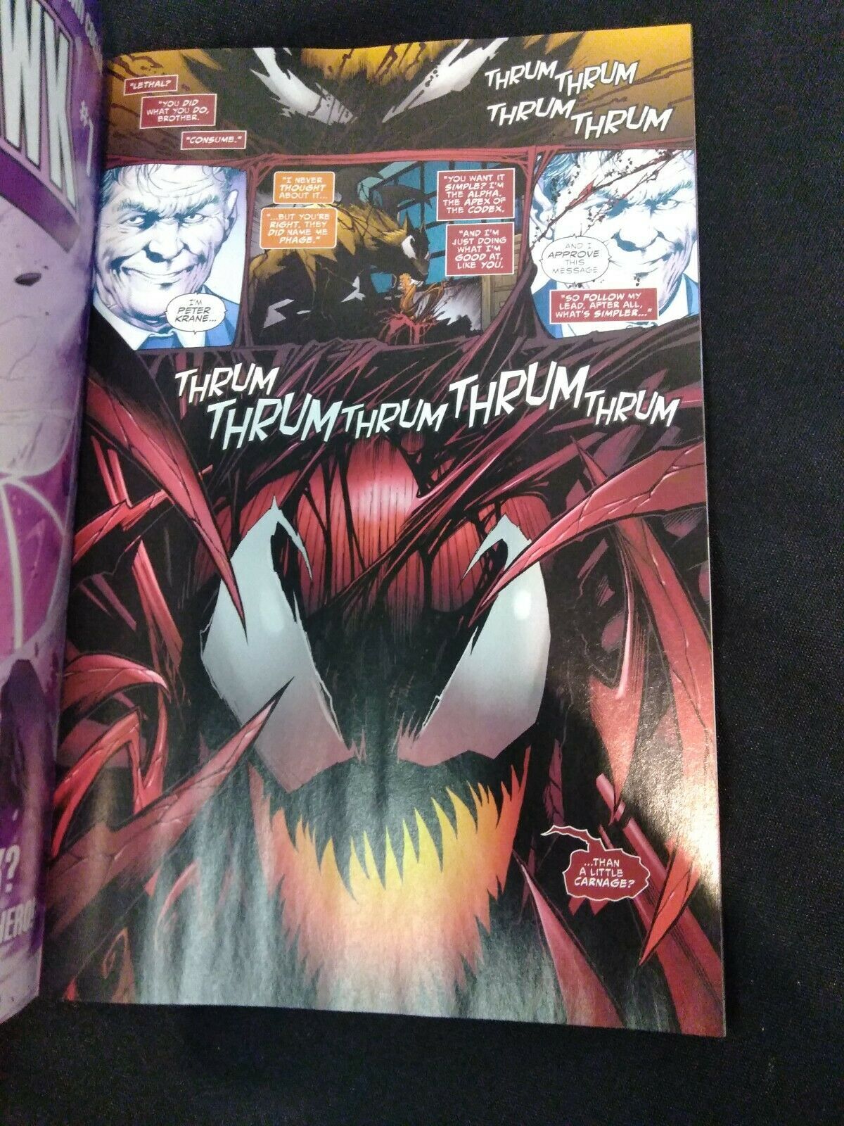 Extreme Carnage Phage #1 DNA 1:10 Variant Marvel 2021 Venom Carnage ...