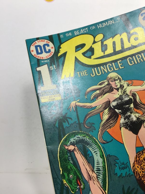 Rima, the Jungle Girl #1 (1974)FN-VFN Key 1st app Rima in DC ;adapted ...