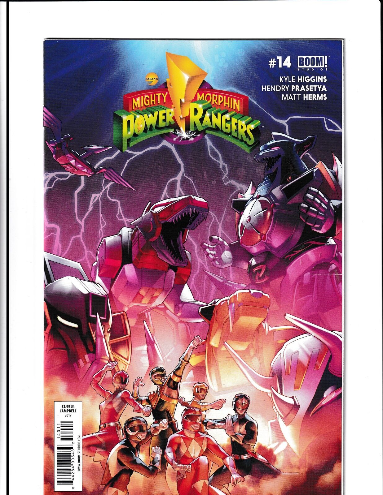 Mighty Morphin Power Rangers #14 (2017) Boom Comics | Comic Books ...