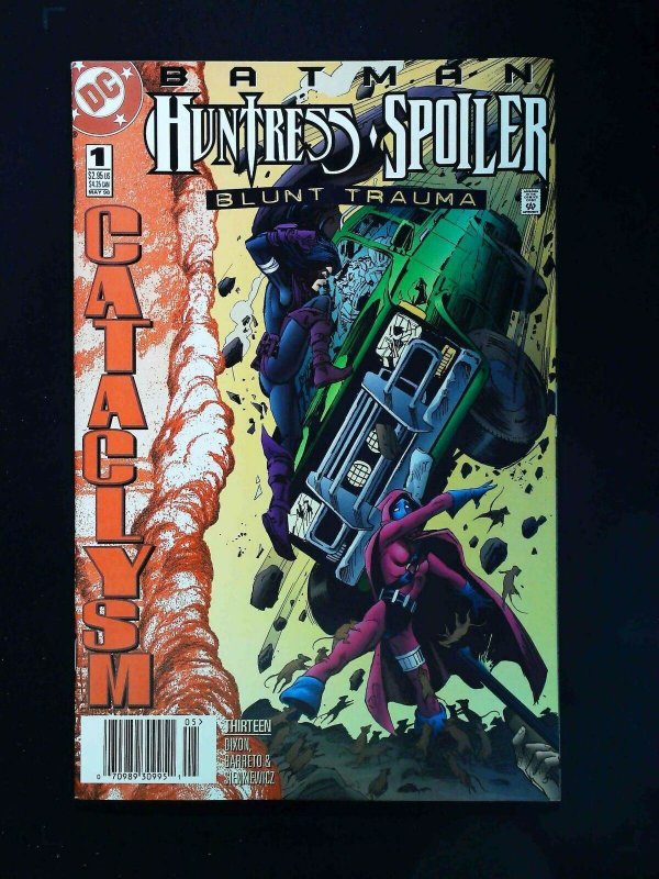 Batman Huntress Spoiler Blunt Trauma #1 Dc Comics 1998 Vf/Nm Newsstand ...