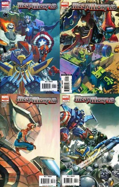 MEGAMORPHS (2005) 1-4 Toy tie-in series! | Full Runs & Sets / HipComic