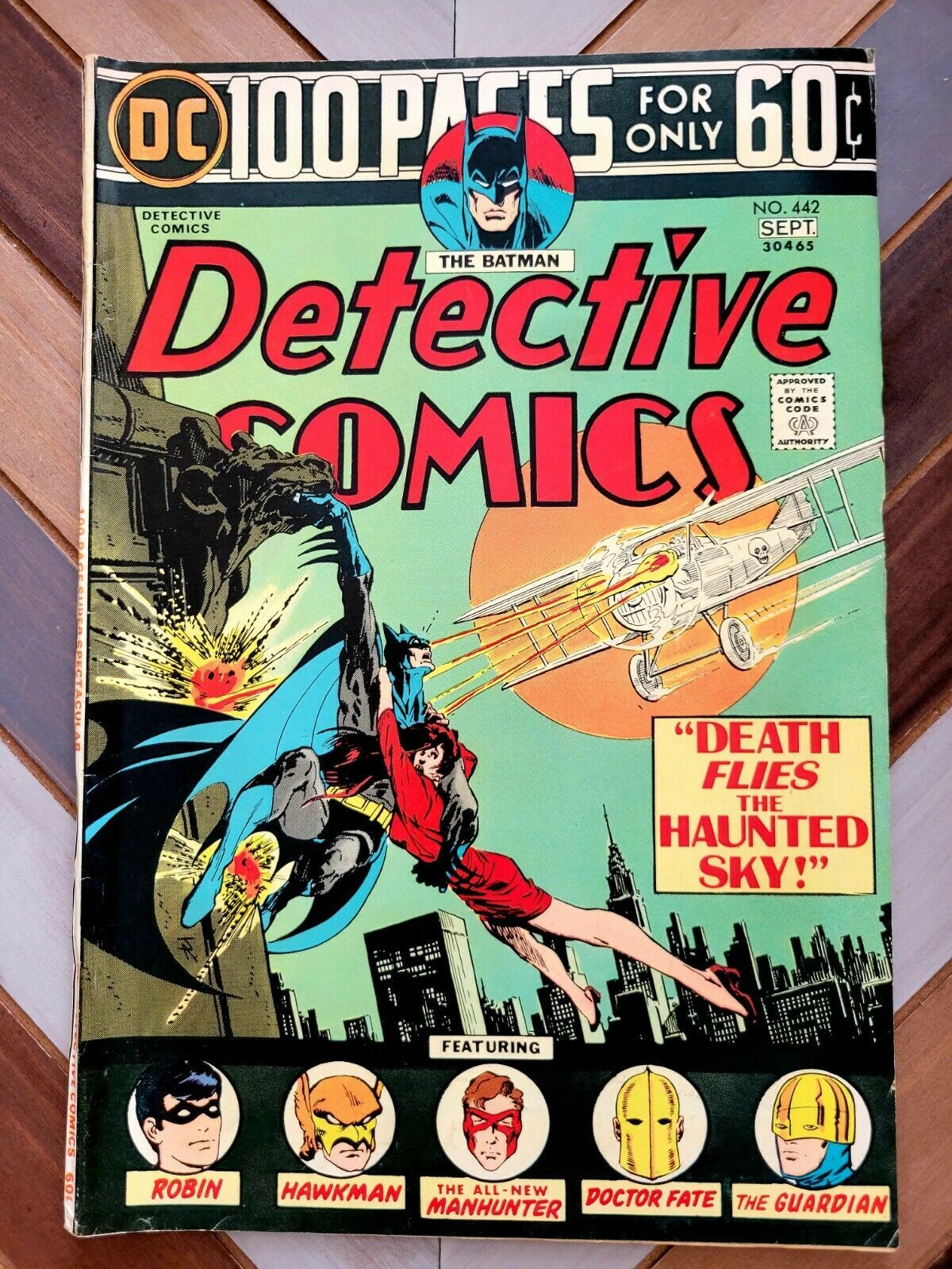 Detective Comics #442 VG/FN (DC Comics, 1973) Batman, Dr Fate, Hawkman ...