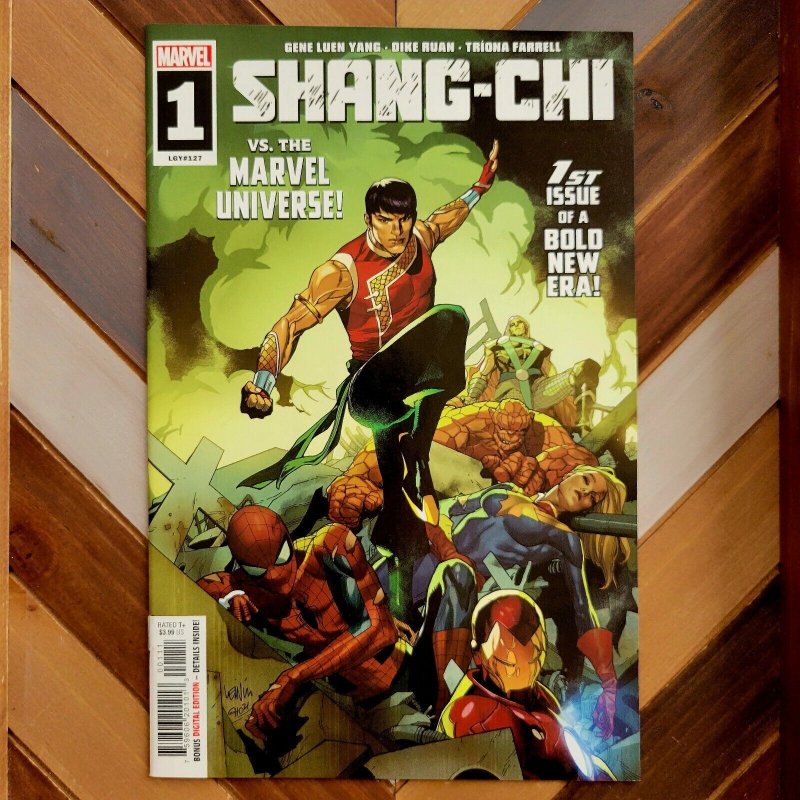 SHANG-CHI (vs The Marvel Universe) #1 & 2, NM (Marvel 2021) plus ...