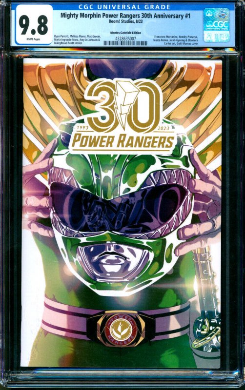 Mighty Morphin Power Rangers 30th Anniversary #0 Power Coin Kickstarter ...