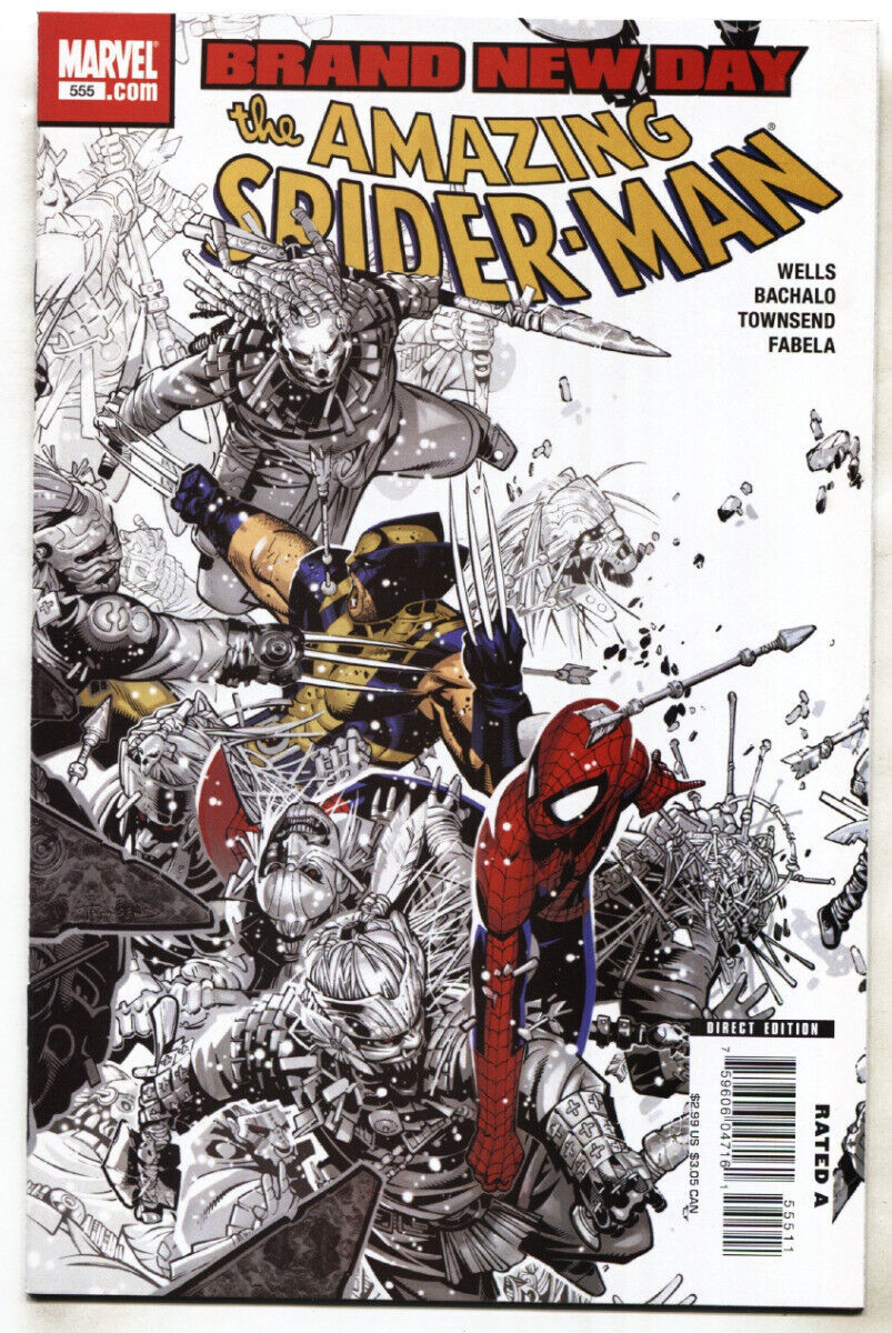 AMAZING SPIDER-MAN #555-1st appearance of Dr. Rabin comic book-Marvel ...