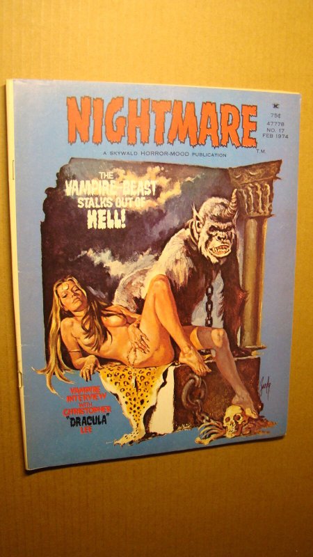Nightmare 17 Skywald *Solid Copy* Edgar Allen POE Dracula Psycho Tomb ... Nightmare 17 Skywald *Solid Copy* Edgar Allen POE Dracula Psycho Tomb ...