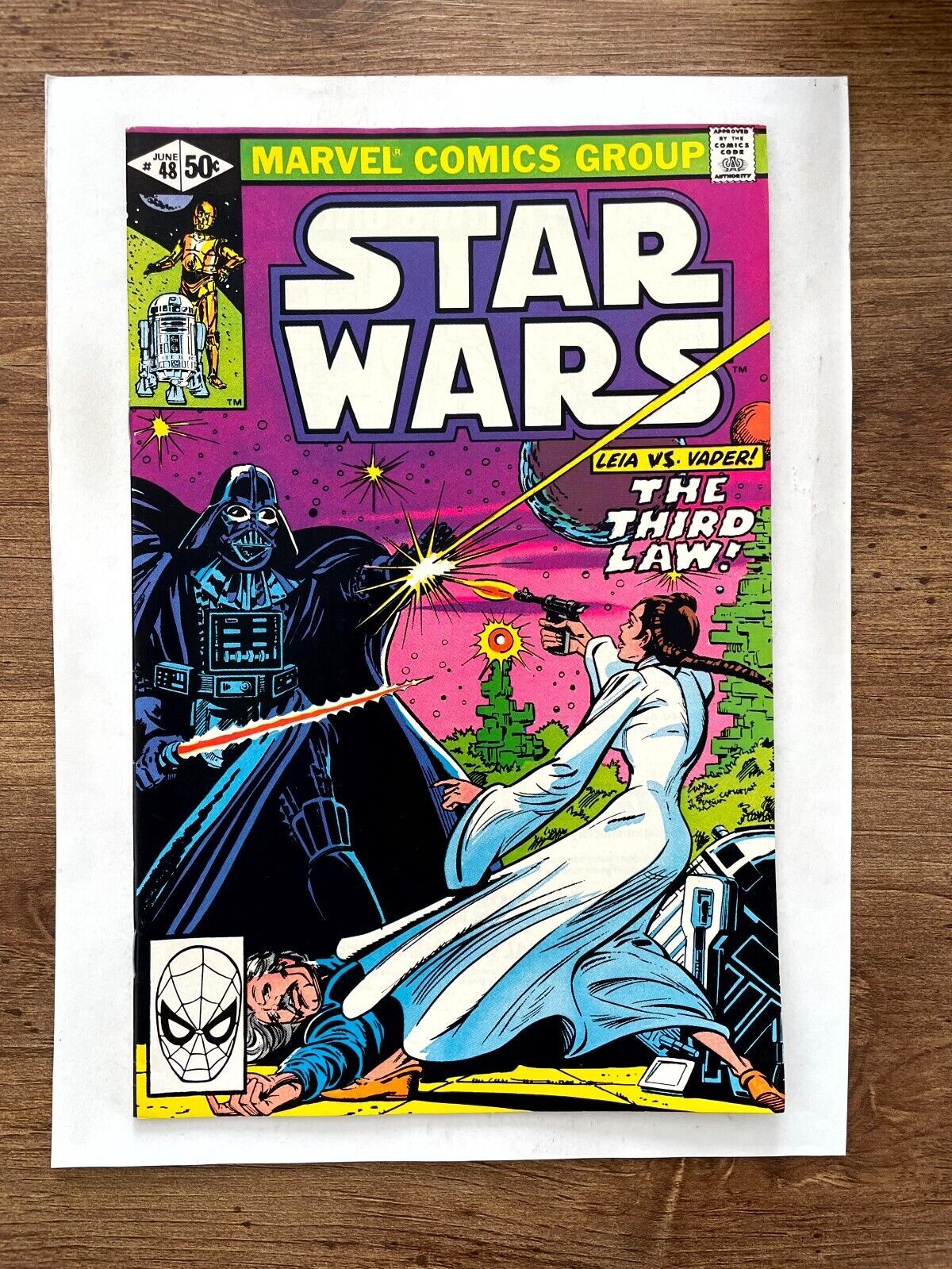 Star Wars # 48 NM Marvel Comic Book Luke Skywalker Jedi R2D2 C-3PO Solo ...