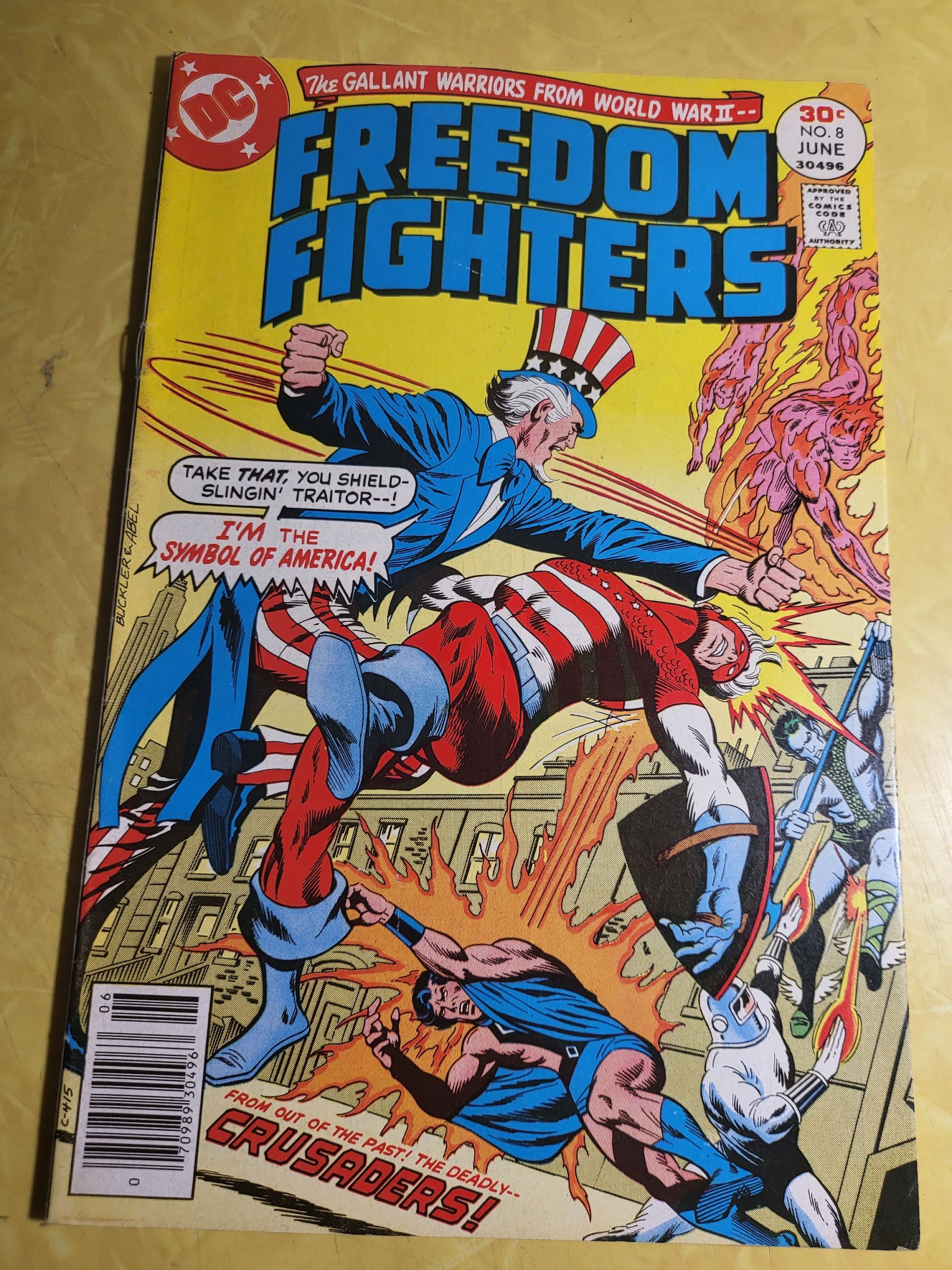 Freedom Fighters #8 (1977) rsb | Comic Books - Bronze Age, DC Comics ...