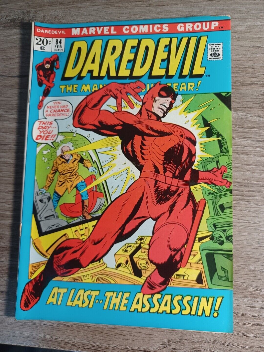 Daredevil #84 F. Marvel Comics c195 | Comic Books - Bronze Age, Marvel ...