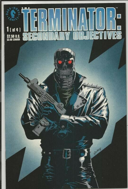 Terminator Secondary Objectives #1 ORIGINAL Vintage 1991 Dark Horse ...