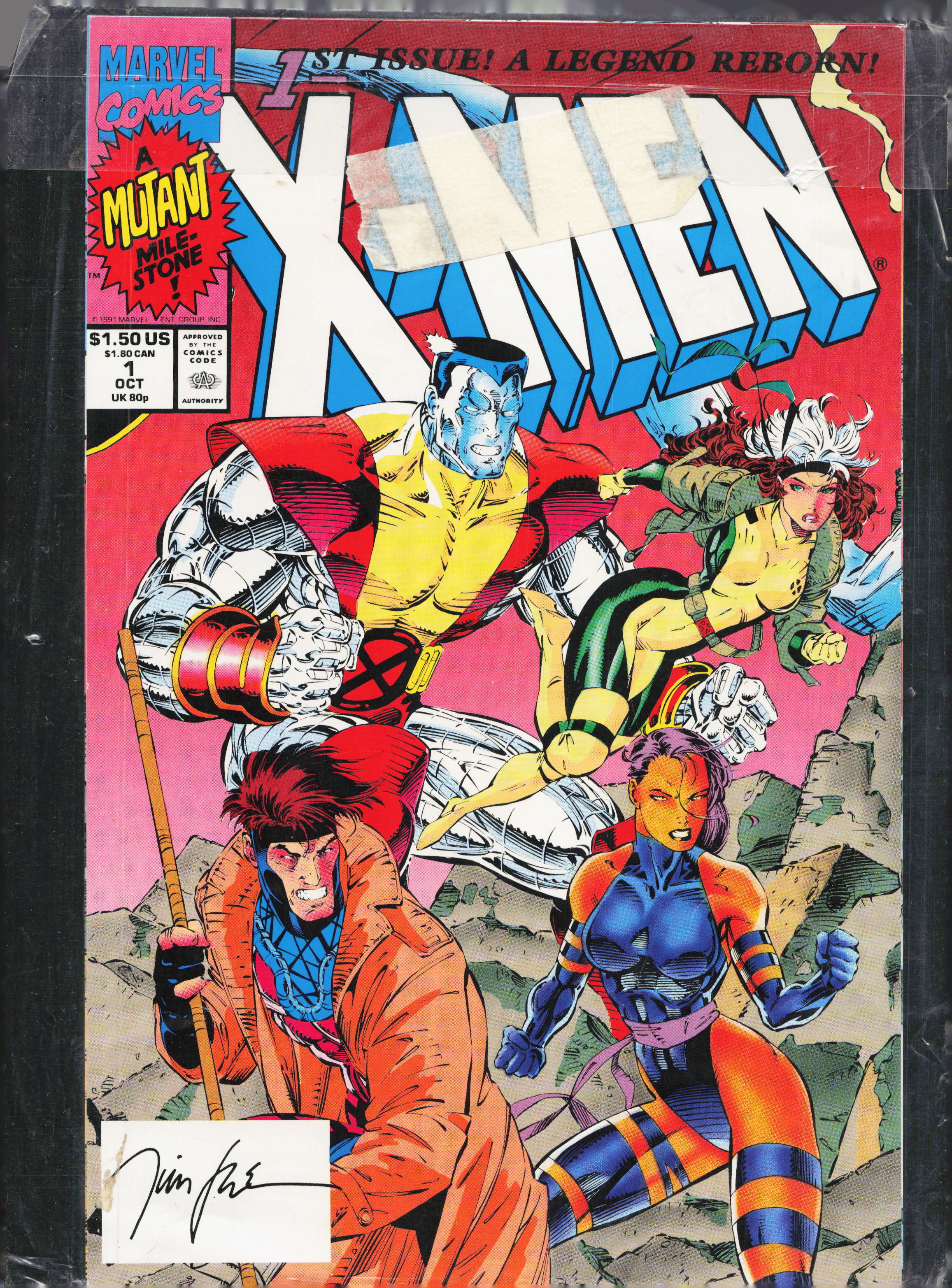 X-Men #1 Colossus and Gambit Cover (1991) X-Men [Key Issue] | Comic ...