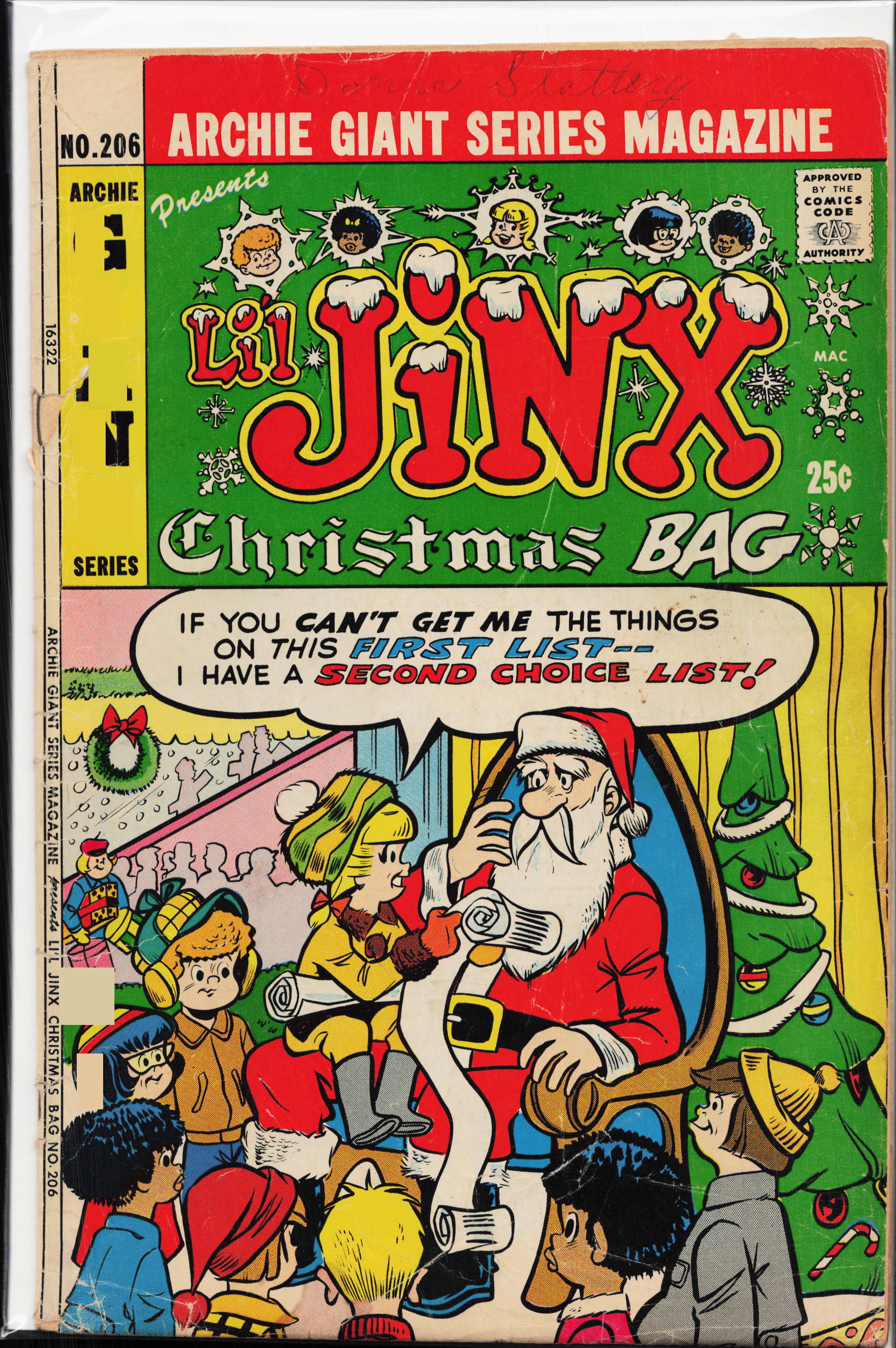 Archie Giant Series Magazine #206 (1972) Li'l Jinx | Comic Books ...