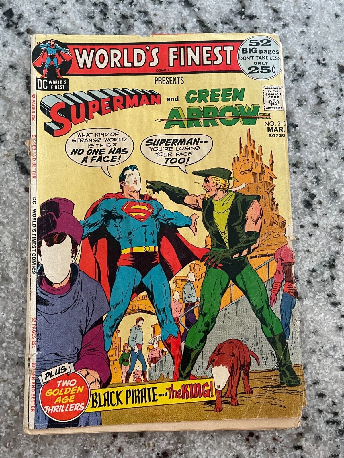 World's Finest Comics # 210 GD DC Comic Book Superman Flash Arrow ...