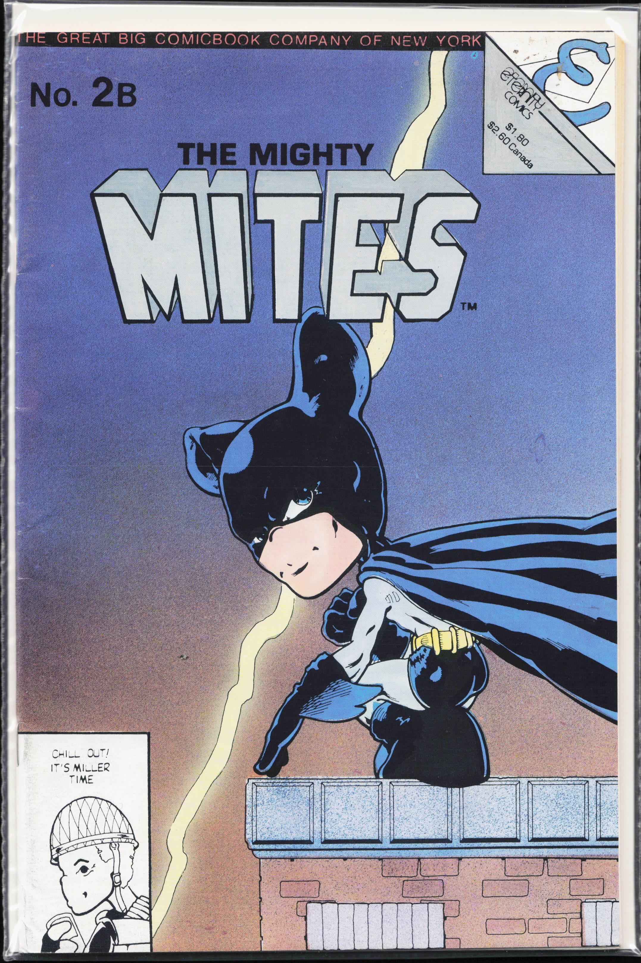 The Mighty Mites #2 Variant Cover (1987) The Darkmite | Comic Books ...