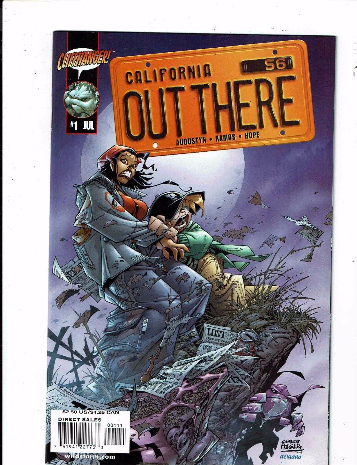 7 California Out There Cliffhanger Image Comic Books # 1 2 3 4 5 6 7 ...