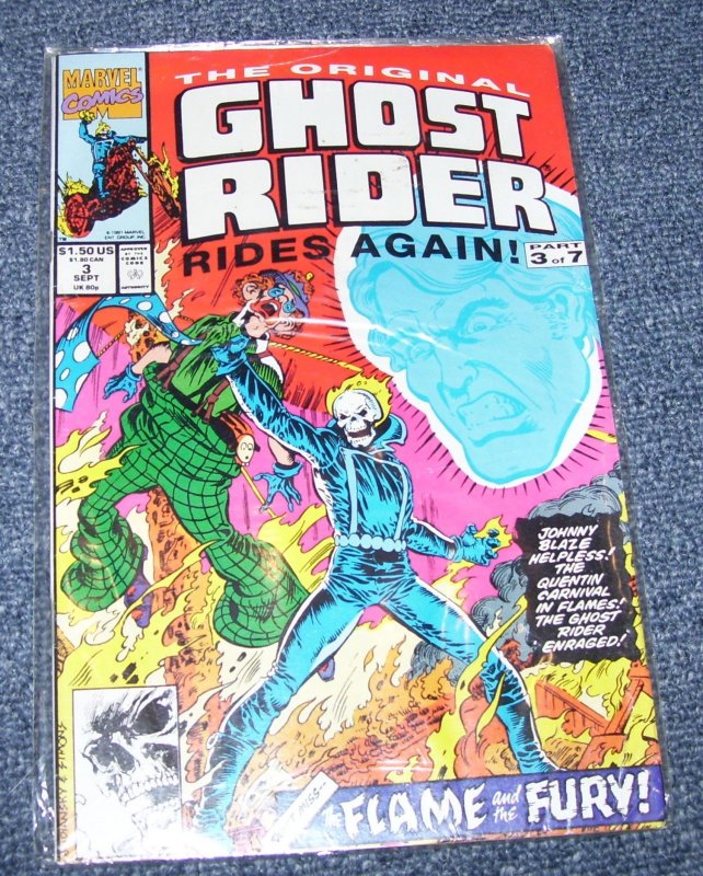 The Original Ghost Rider Rides Again #3 (1991) | Comic Books - Copper ...