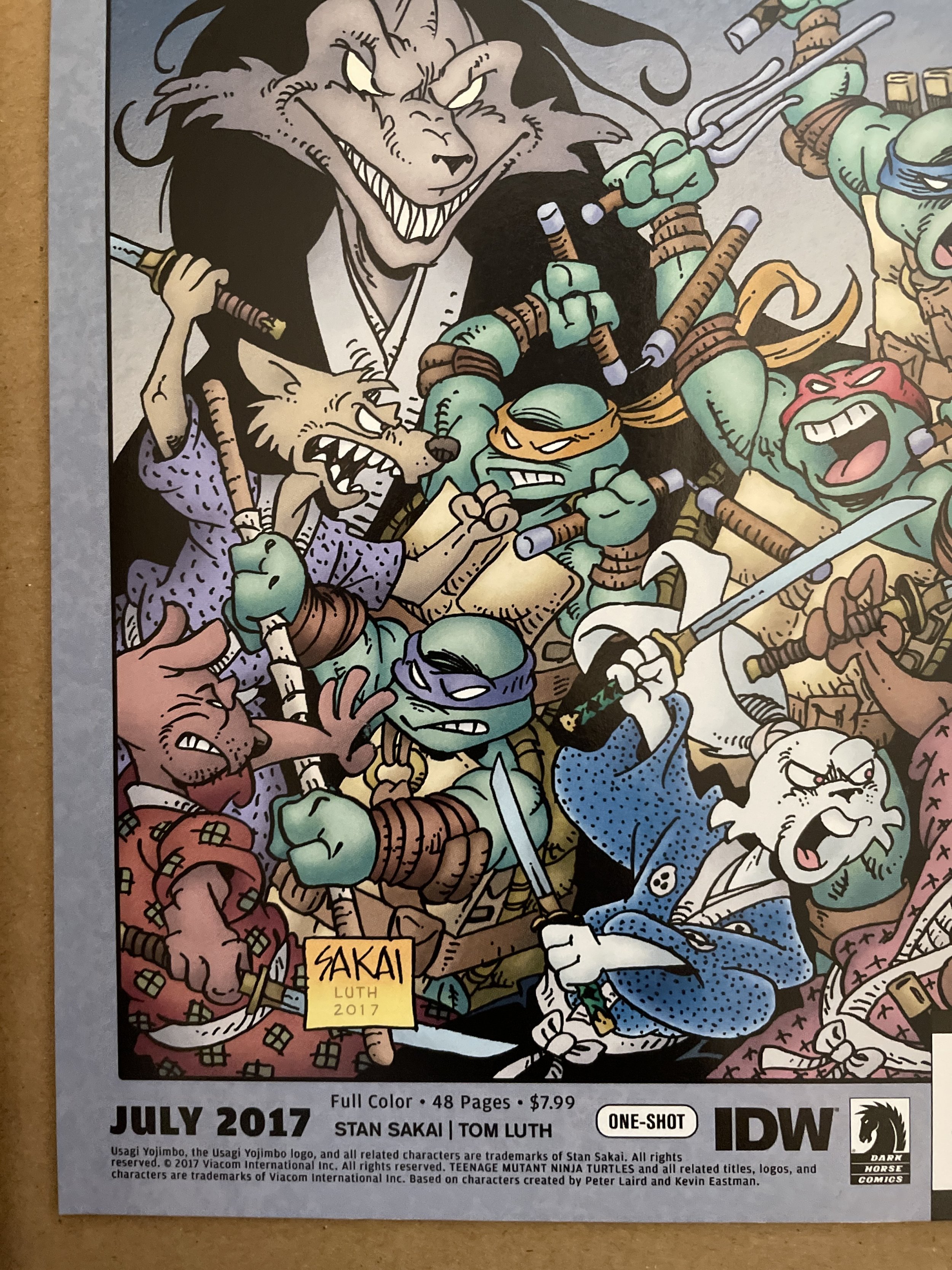 Teenage Mutant Ninja Turtles #72 NM HTF Low Print Eastman Retailer ...