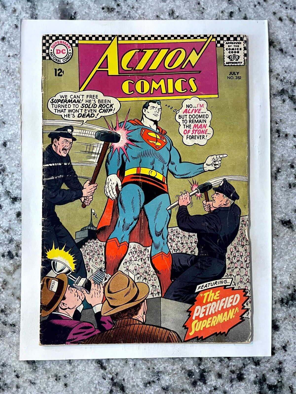 Action Comics # 352 FN DC Comic Book Superman Batman Flash Wonder Woman ...