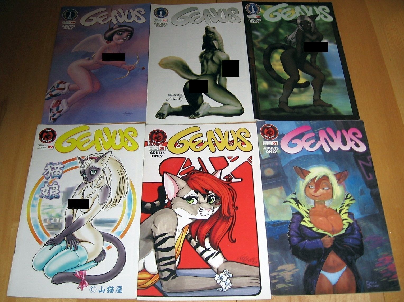 Huge Genus bundle, from Radio ComixSin Factory. 45 issue Furry comics ...