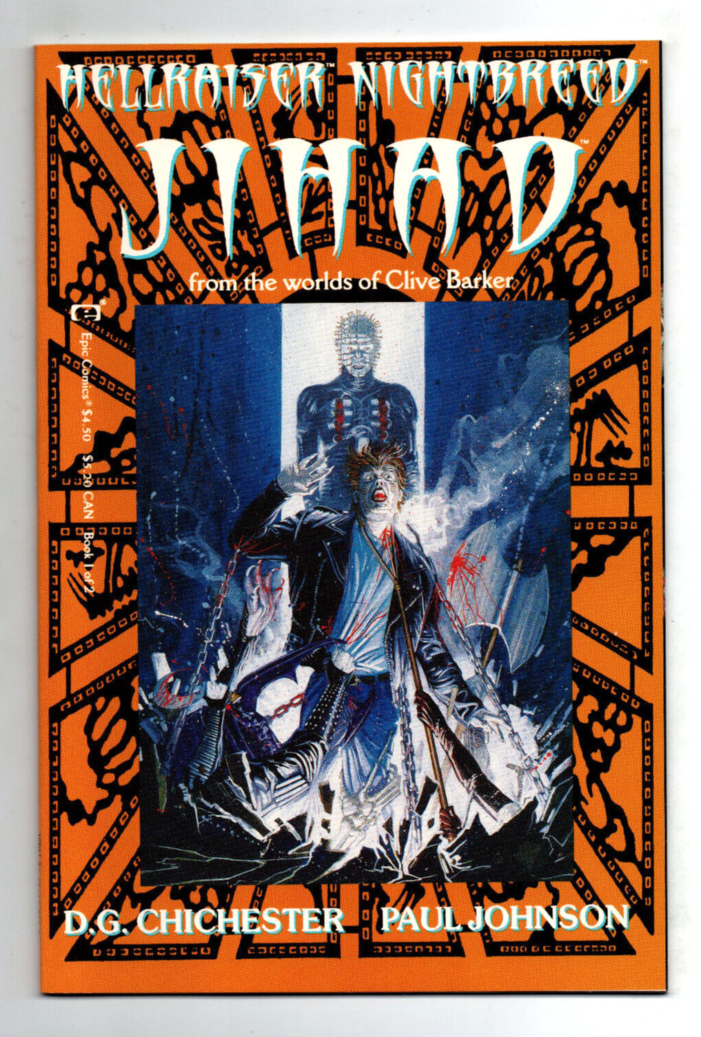 Hellraiser Nightbreed Jihad #1 & 2 Complete Set - Clive Barker - Epic -1991- NM | Comic Books ...