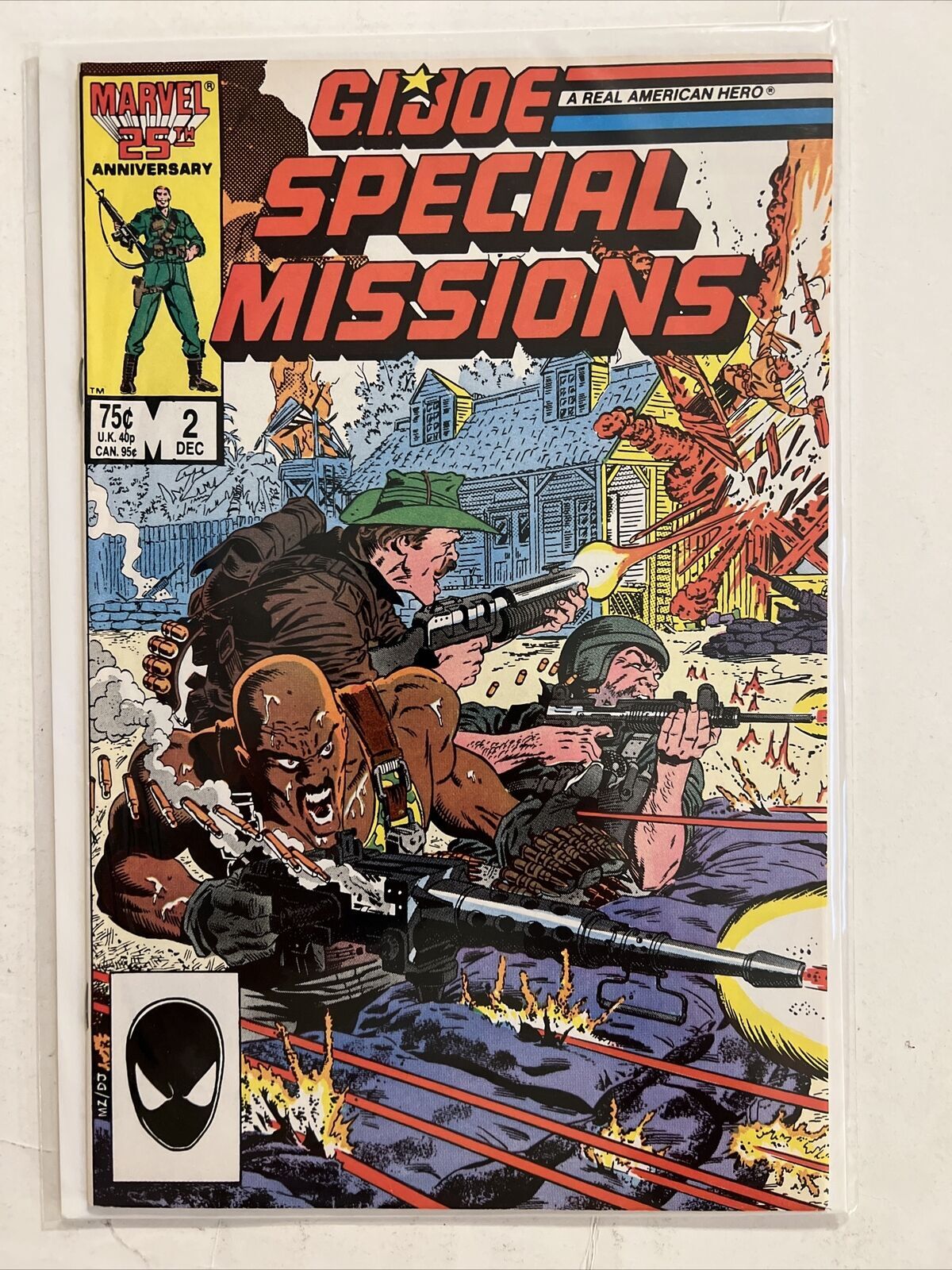 GI Joe Special Missions 1, 2, 1986 Mike Zeck Art Marvel Comics lot of 2 ...