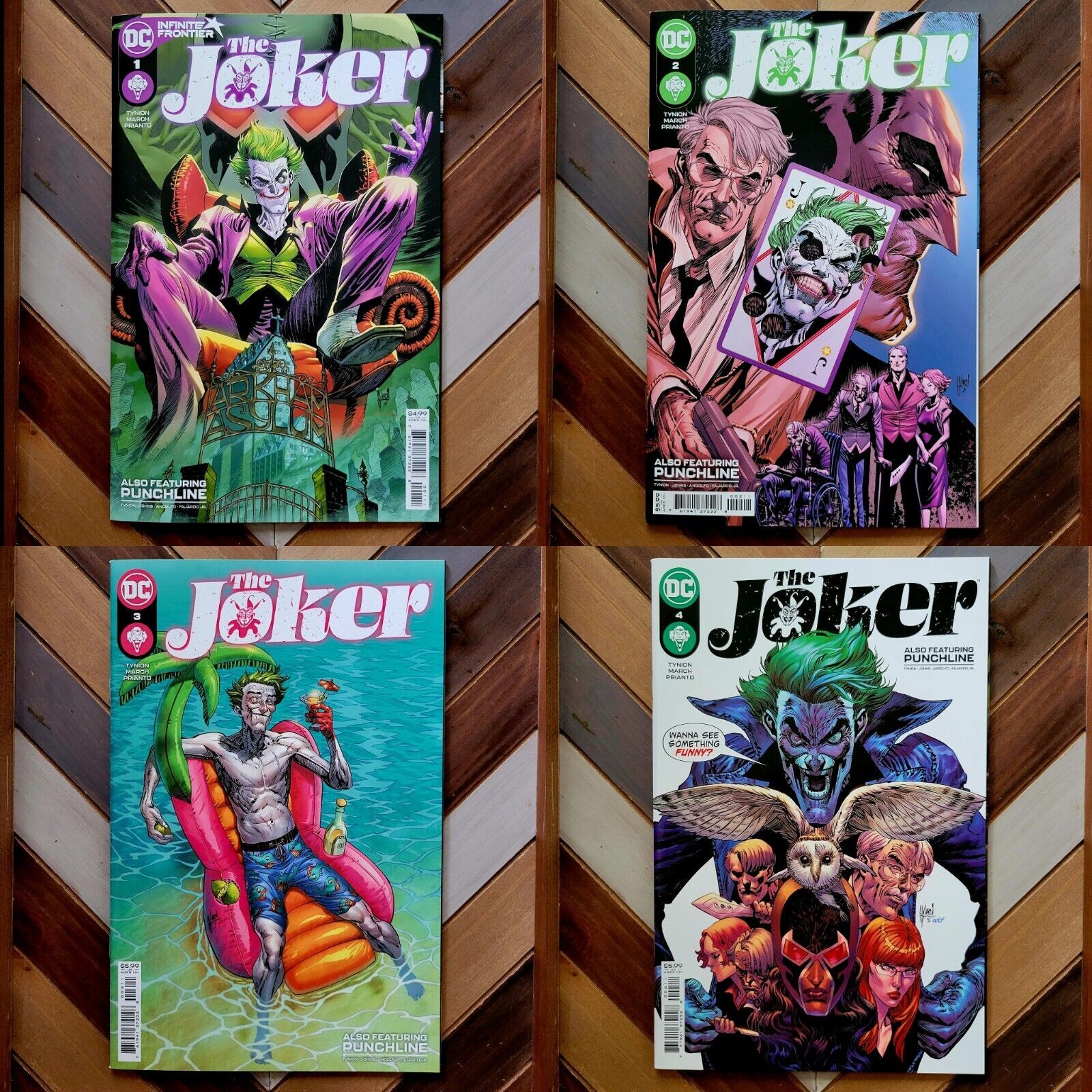 THE JOKER #1-4 (Marvel 2021) HI GRADE! Debut New Series 1st app ...