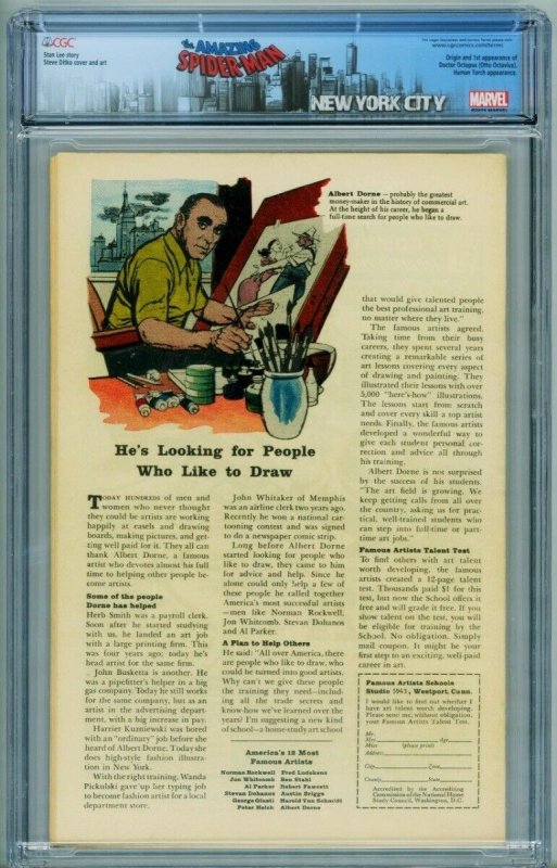Amazing Spider-man #3 CGC 7.0-1963 1st Dr Octopus - 1393428001 | Comic ...