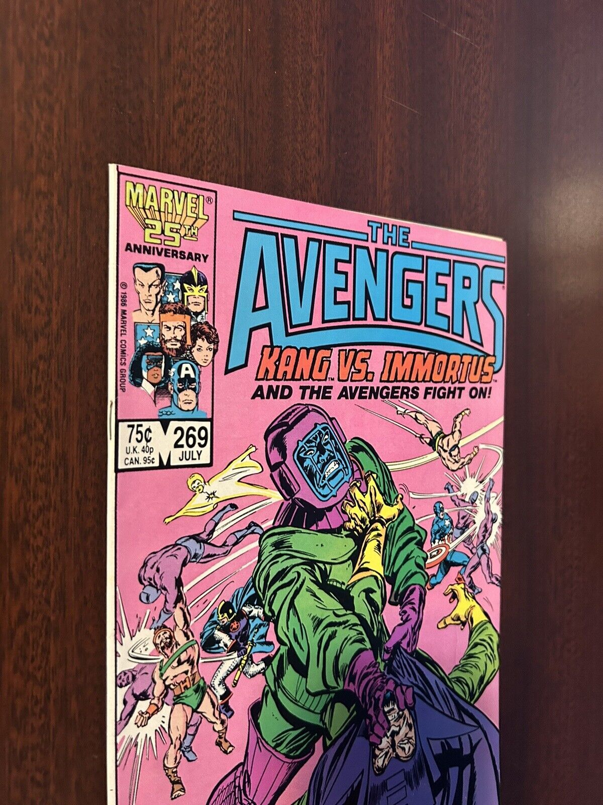 The Avengers #269 Kang vs Immortus VF-NM Marvel Comics 1986 - Kang the ...