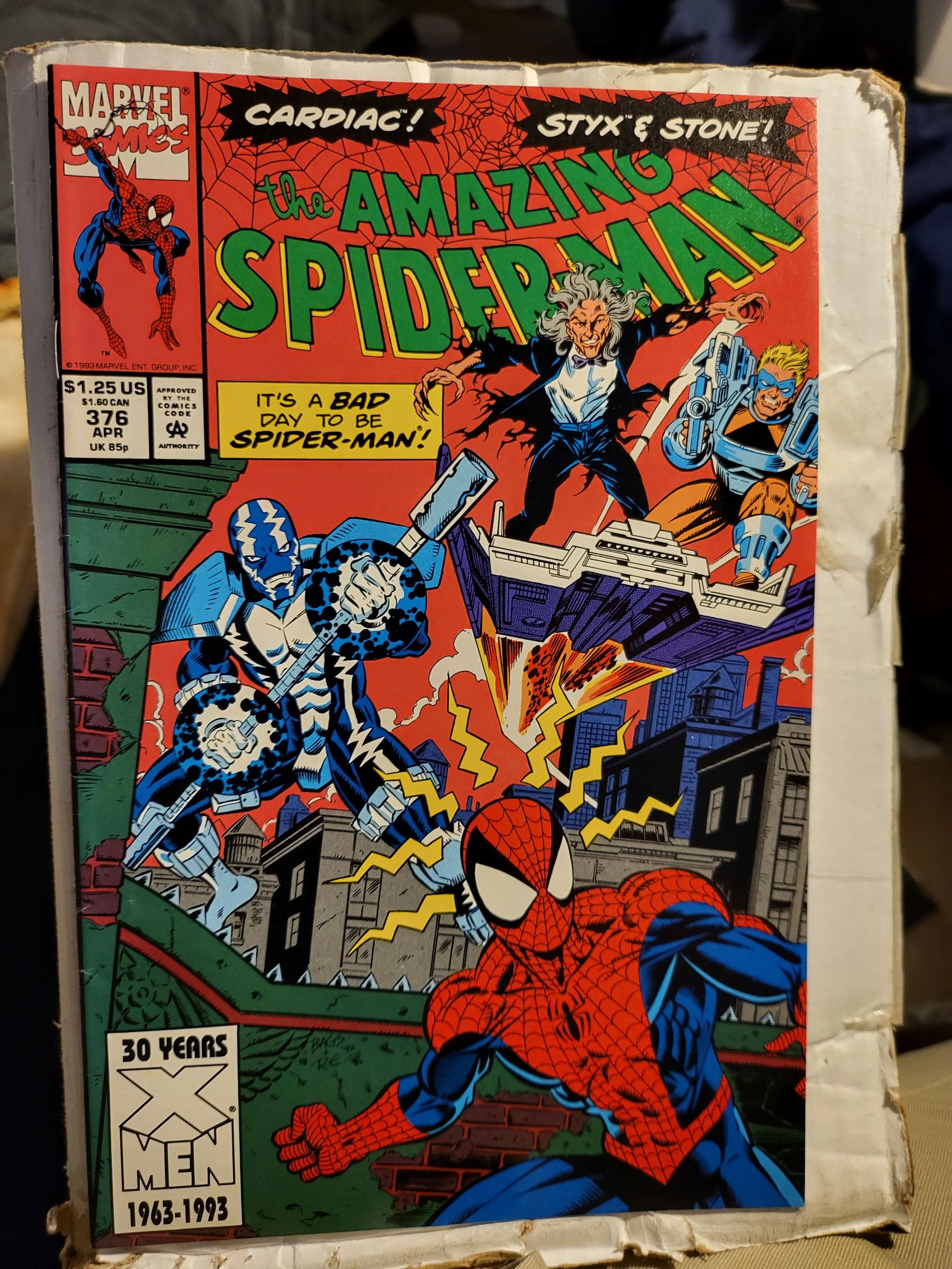 The Amazing Spider-Man #376 (1993) abc | Comic Books - Modern Age ...