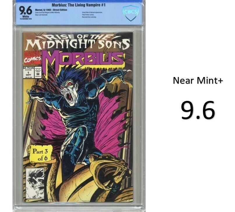 Morbius #1 - Key Comic & 1st solo title featuring Morbius! CBCS 9.6 ...