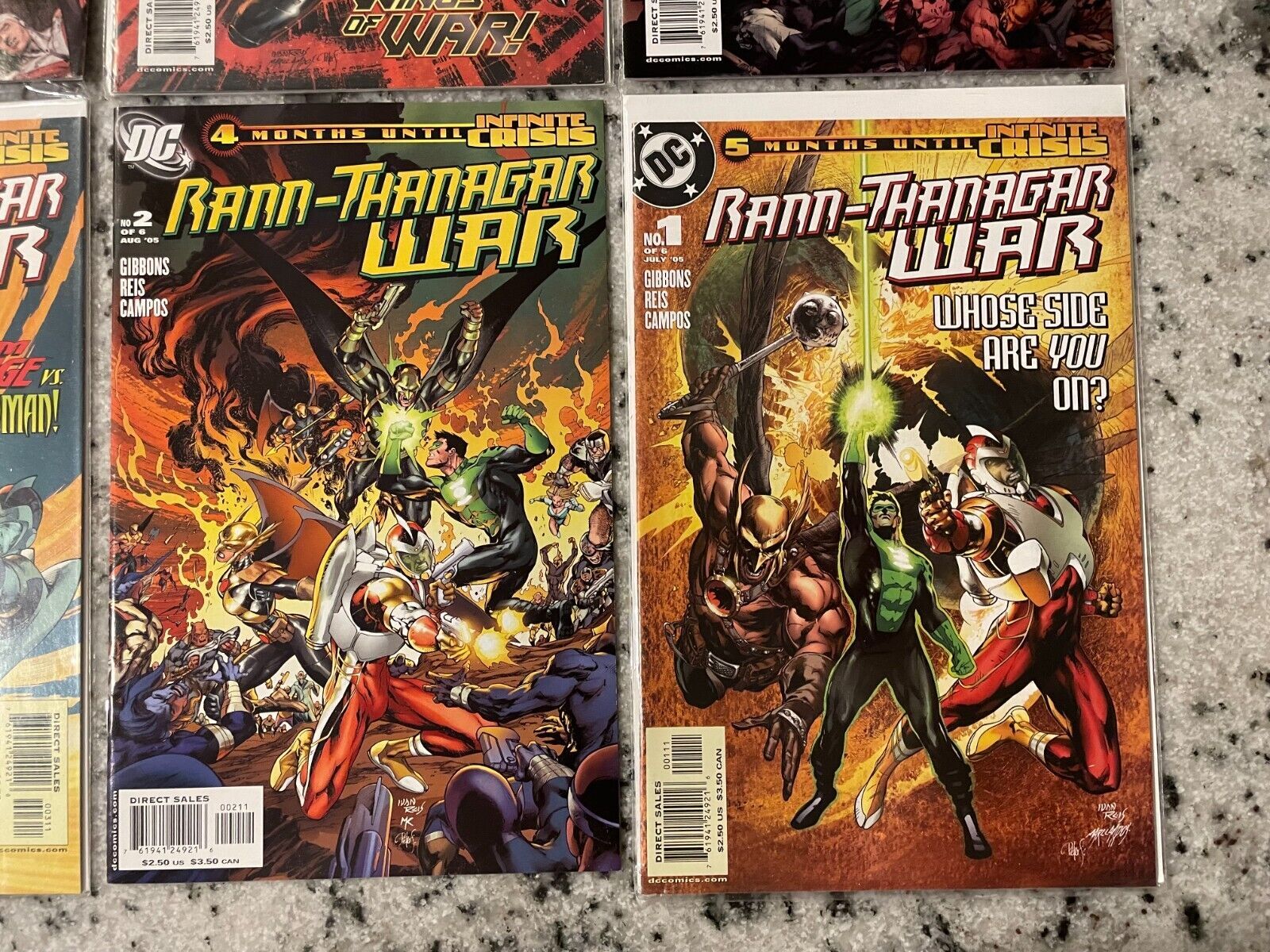 Rann-Thanagar War Complete DC Comics LTD Series # 1 2 3 4 5 6 Batman ...