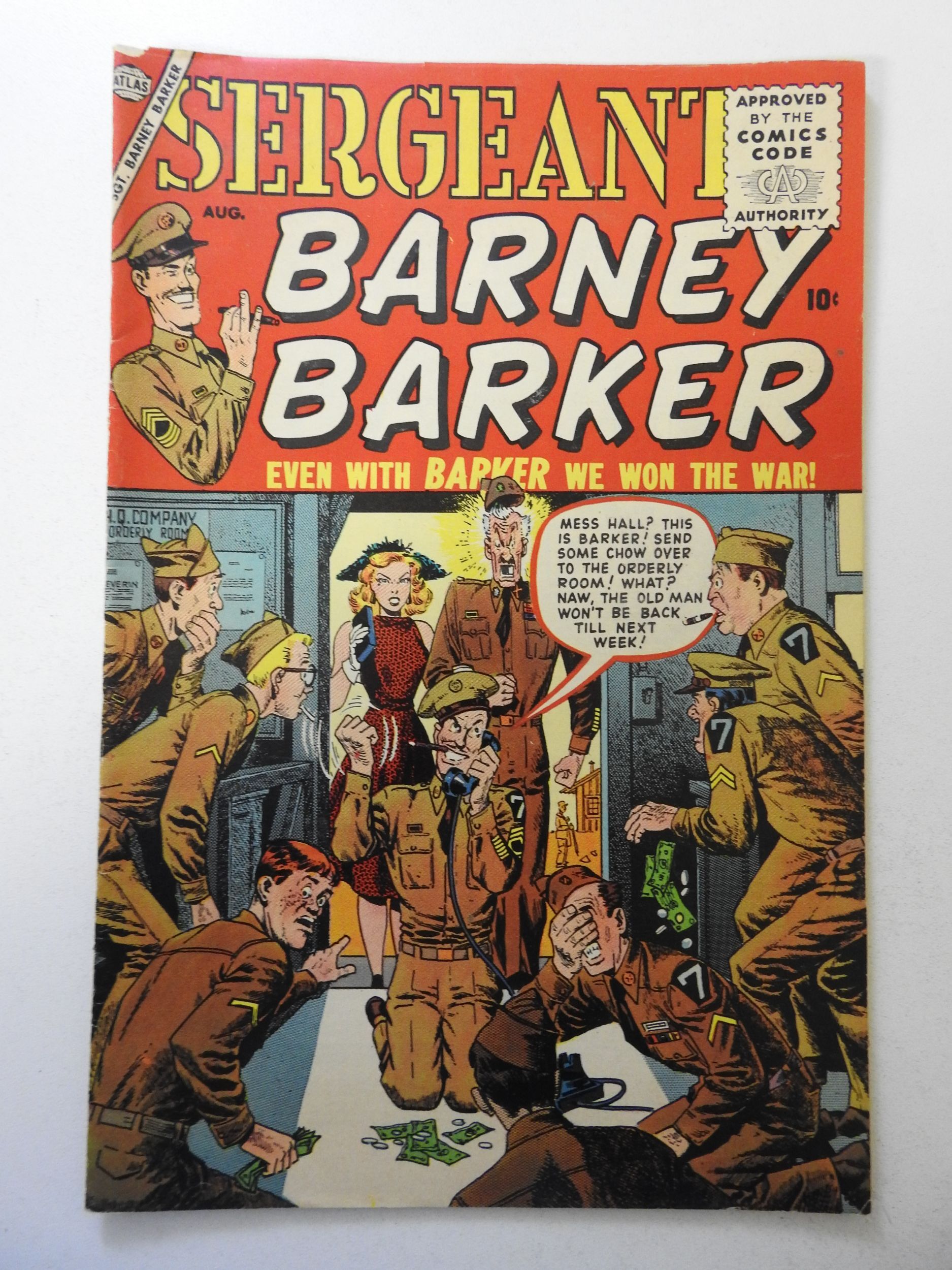 Sergeant Barney Barker #1 (1956) FN+ Condition! | Comic Books - Silver ...