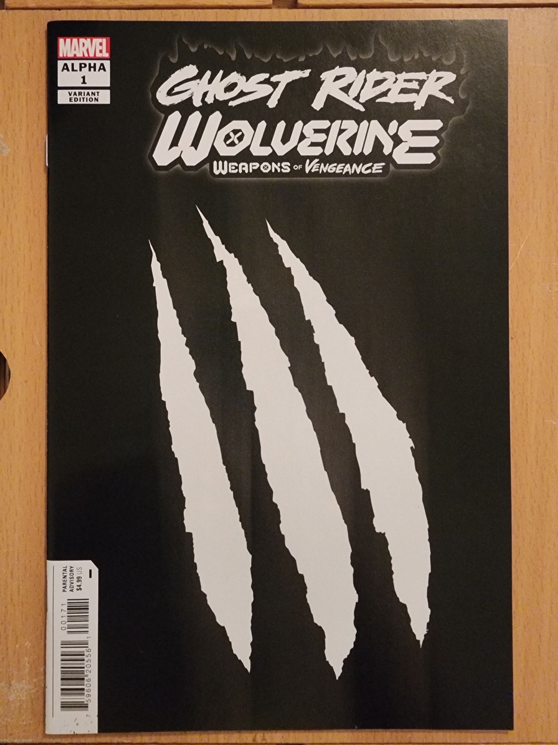 Ghost Rider / Wolverine: Weapons of Vengeance Alpha Wolverine Logo ...