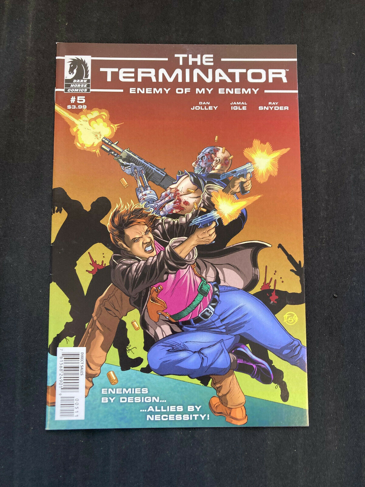 The Terminator:enemy of MY Enemy VOL 1 #5 (9.2) Mini Series,Brutal,T100 ...