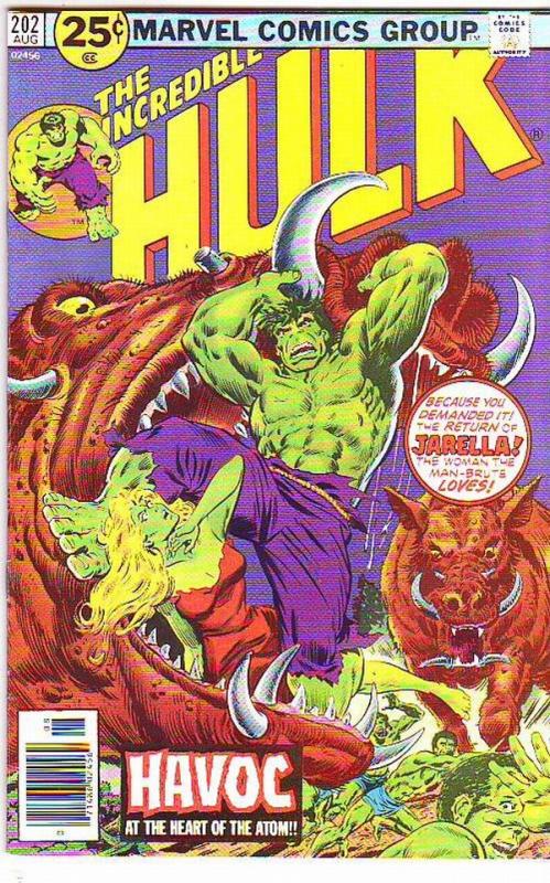 Incredible Hulk #202 (Aug-76) VF+ High-Grade Hulk | Comic Books ...