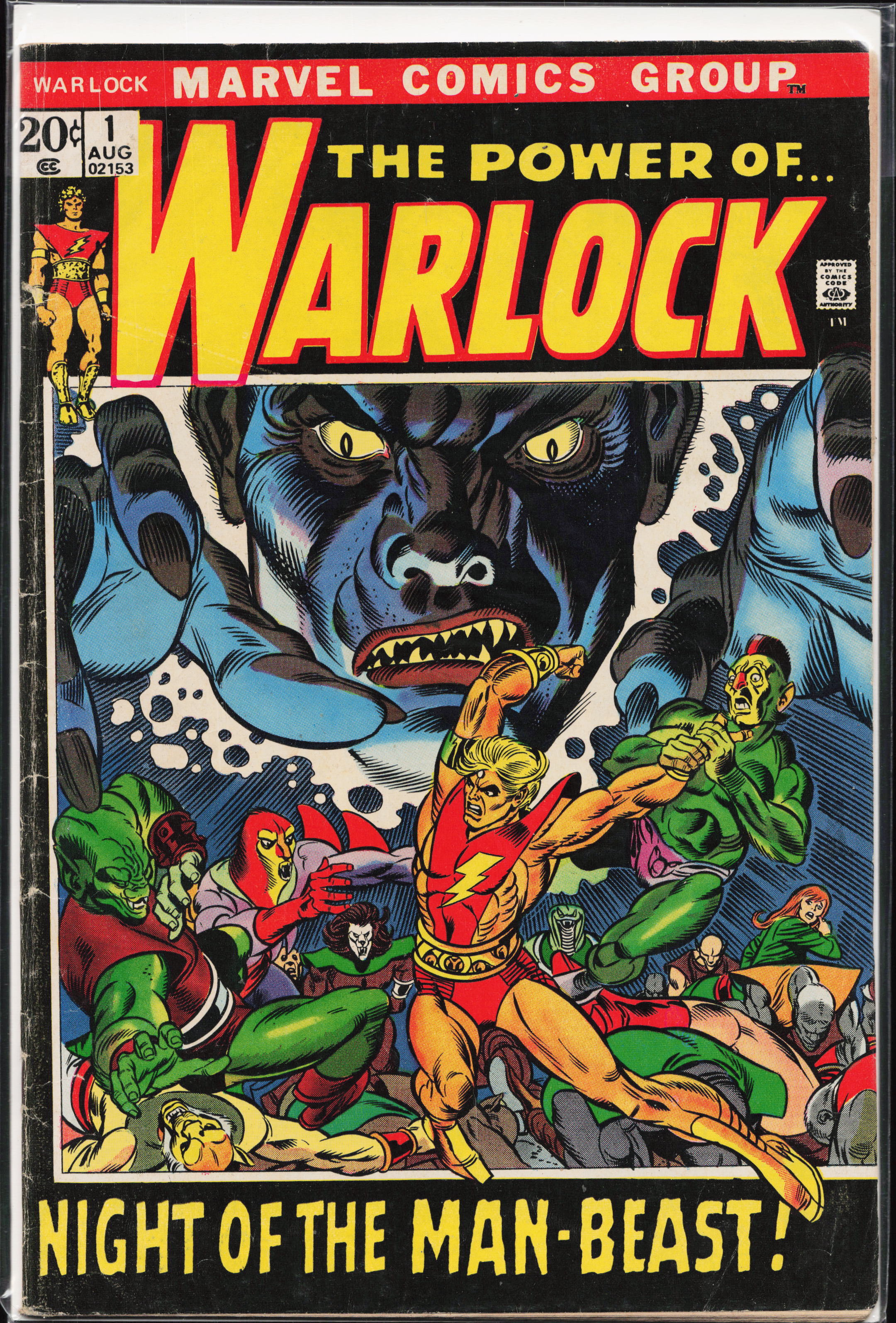 Warlock #1 (1972) Warlock [Key Issue] | Comic Books - Bronze Age ...