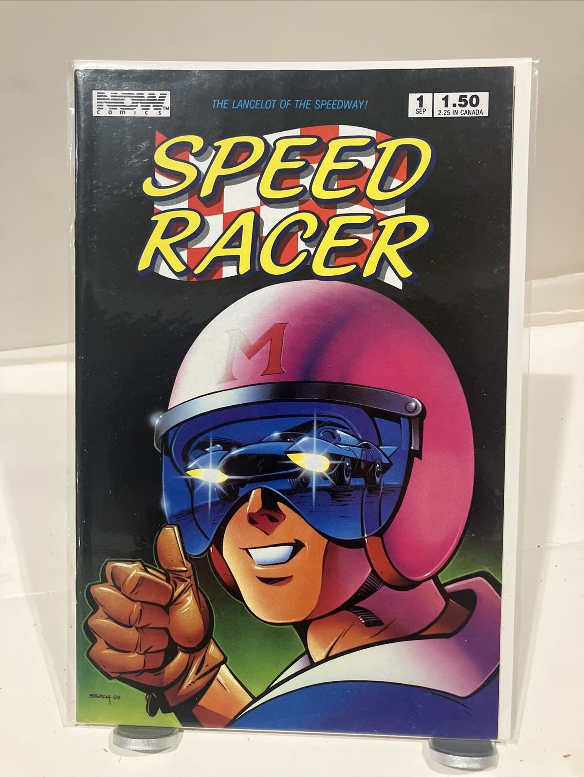 Speed Racer #1 --- 1st APP & Origin Speed Racer! 1st Print! Now Comics ...