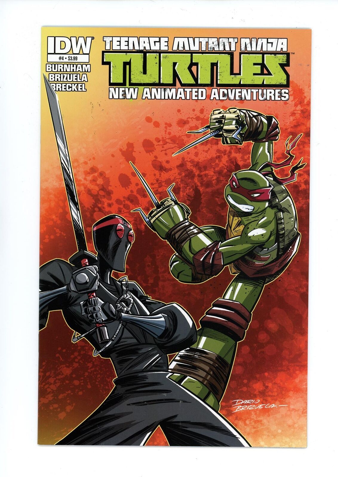 Teenage Mutant Ninja Turtles New Animated Adventures #4 (2013) IDW ...