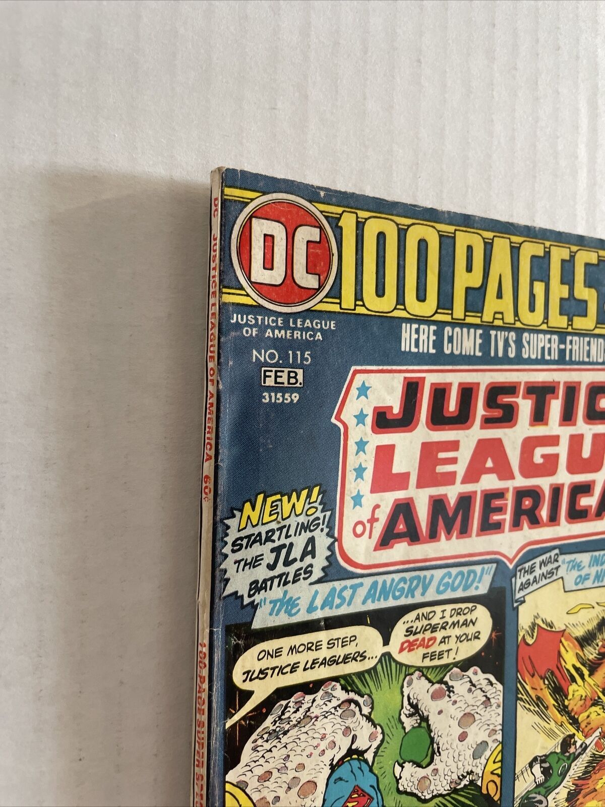 Justice League Of America #115 Low Grade DC 100 Pages | Comic Books ...