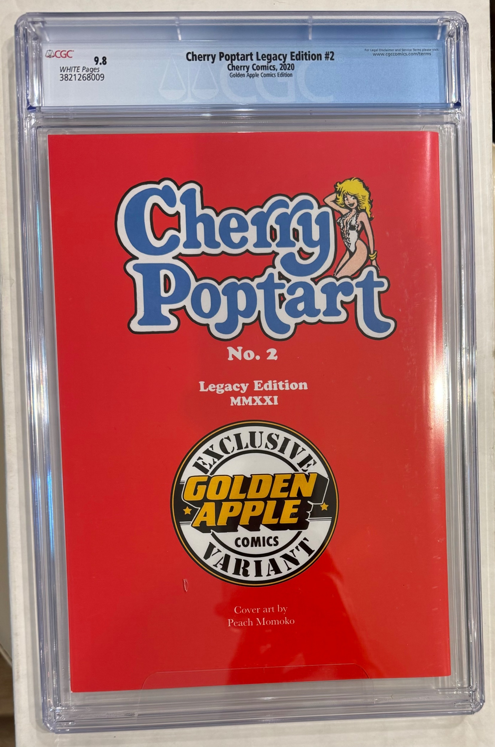 Cherry Poptart Legacy Edition #2 CGC 9.8 Beautiful MOMOKO Cover! LOW POP | Comic Books - Modern ...