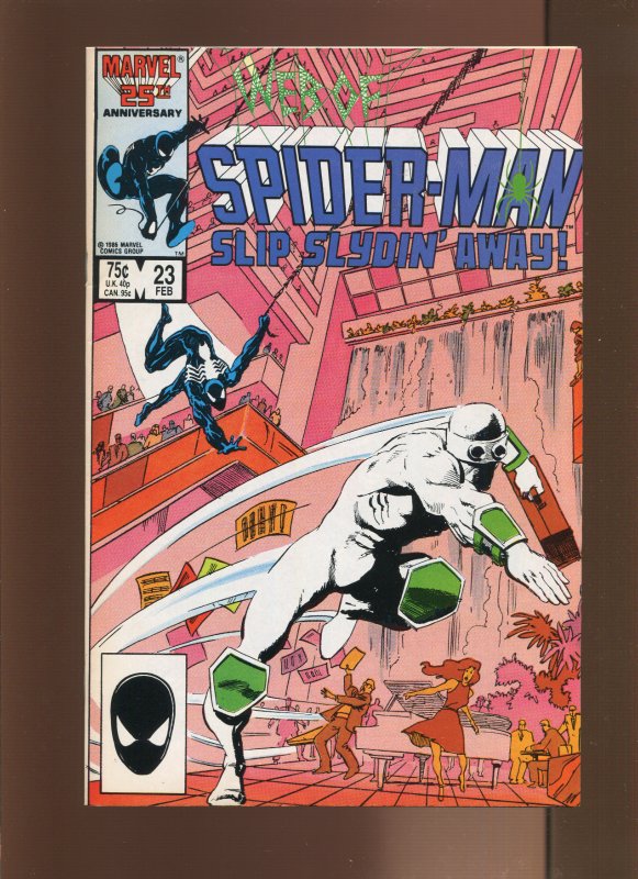 Web of Spiderman #23 - Kyle Baker Cover Art. (9.2) 1987 | Comic Books ...