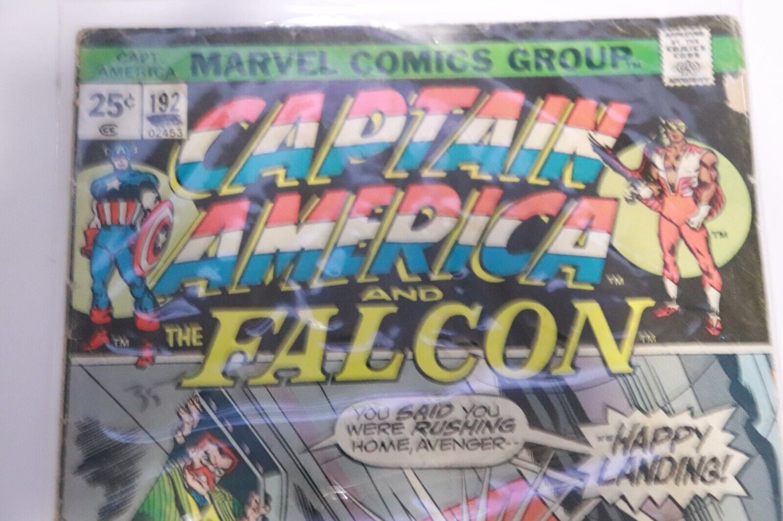 Captain America 1968 #192 Falcon Doctor Faustus 1st App Karla Sofen ...