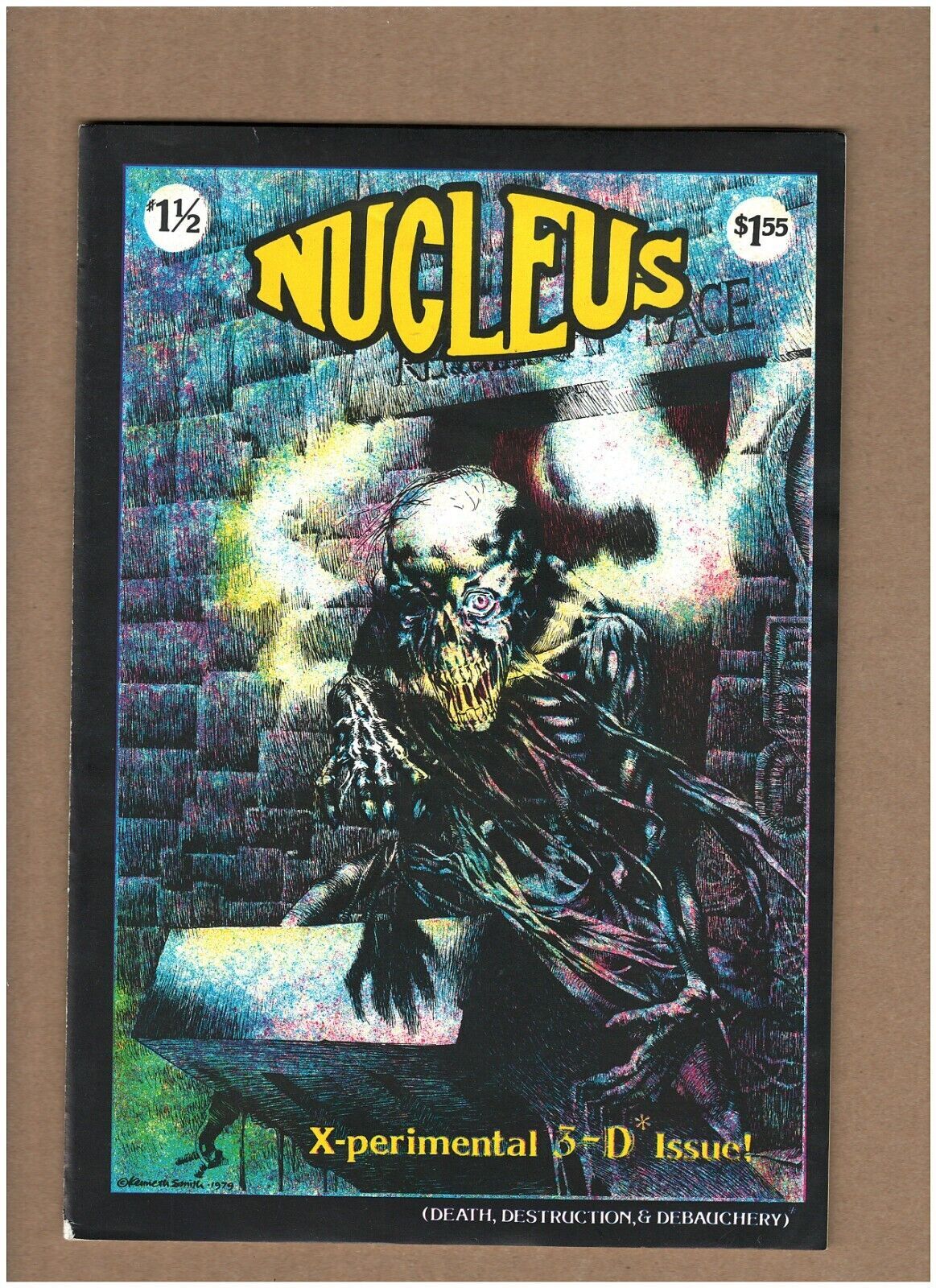 Nucleus #1 1/2 Heiro-Graphic 1979 Underground Comics FN/VF 7.0 | Comic ...