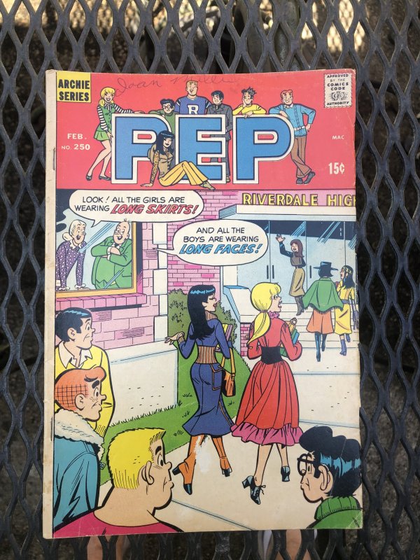 Pep Comics #250 (1971) | Comic Books - Bronze Age, Archie Comics / HipComic