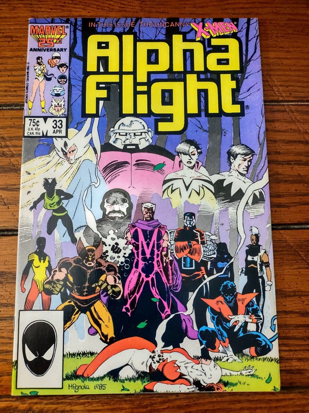 Alpha Flight #33 (1986) VF 8.0 First Appearance Of Lady Deathstrike ...