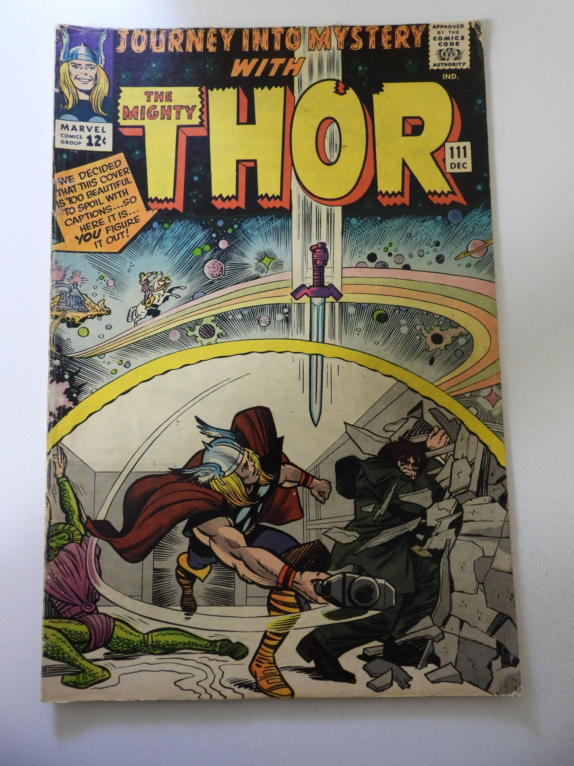 Journey into Mystery #111 (1964) W/ Loki Pin-Up! VG+ Condition | Comic ...