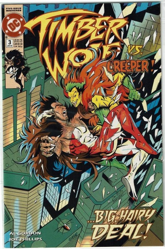 TIMBER WOLF 1 2 3 4 5 (1992 Series) - Full Set, Near Mint, Legion of ...