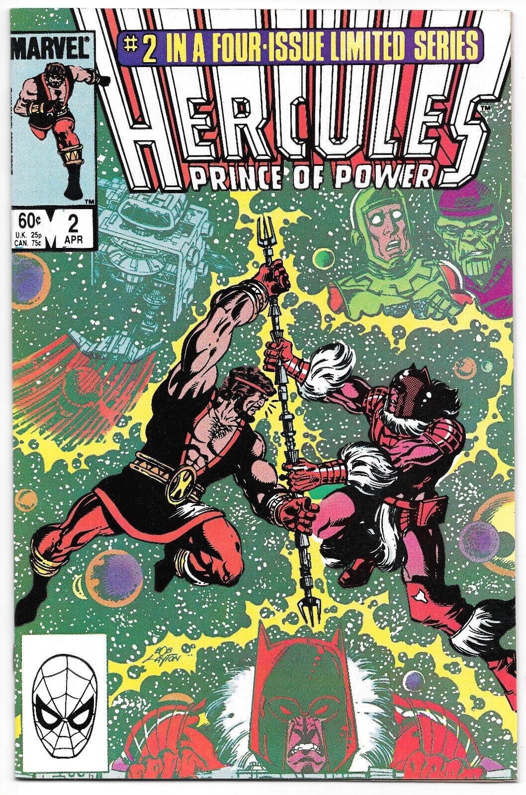 Hercules Prince of Power #2 (04/1984) Marvel Comics Mini Series | Comic ...